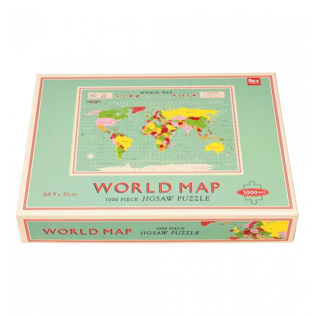 Jigsaw puzzle (1000 pieces) - World Map – Centre for Alternative Technology