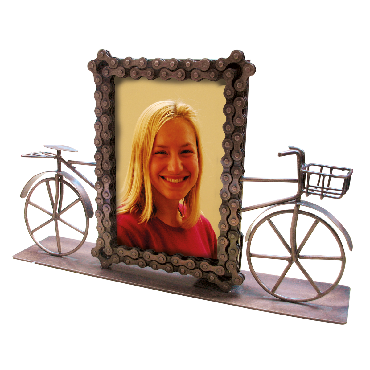 Bike Chain Photo Frame with Bike Stand. More than 50% OFF – Centre for ...